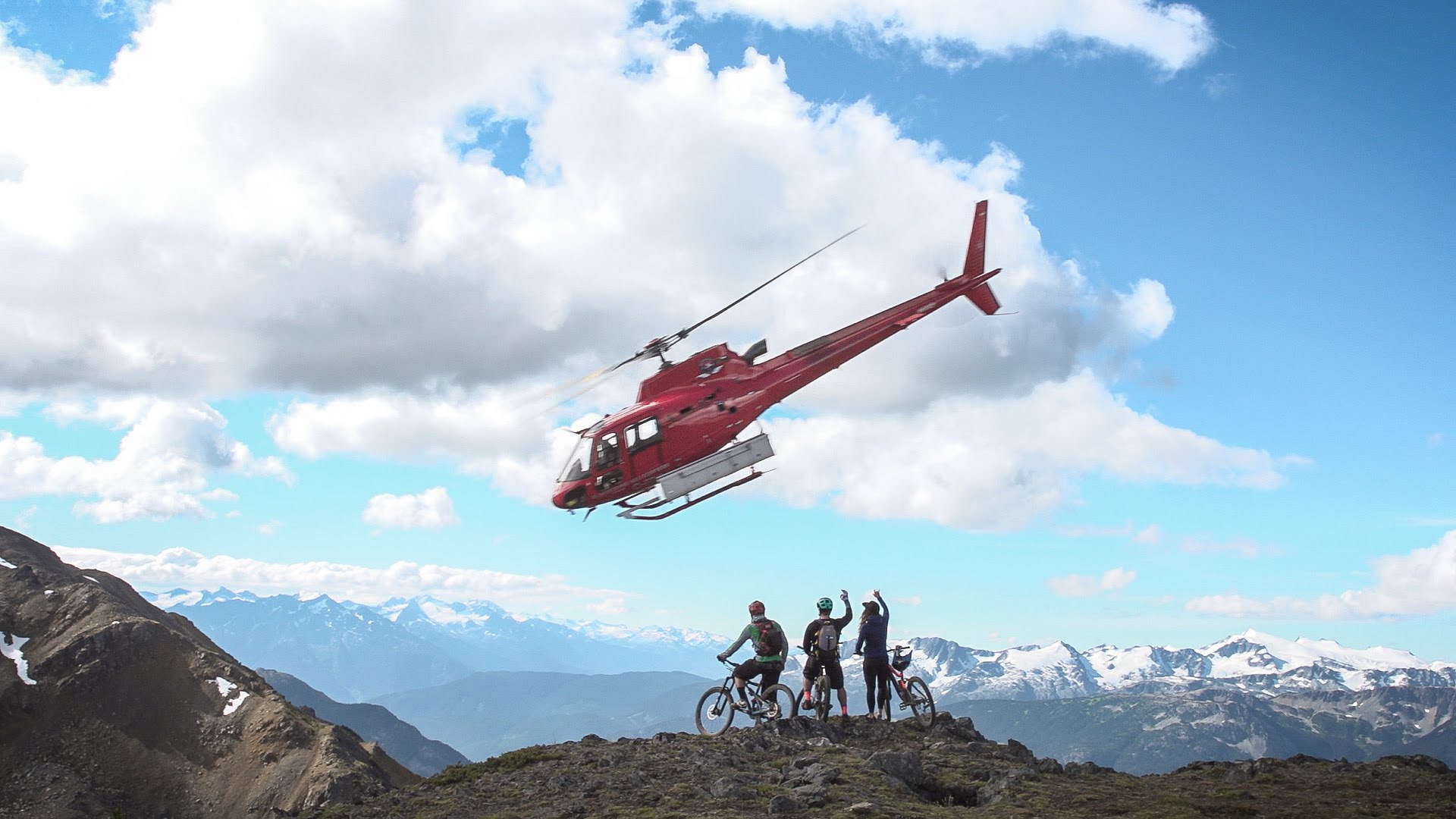 Heli Mountain Biking in Whistler Canada - Premium Adventures